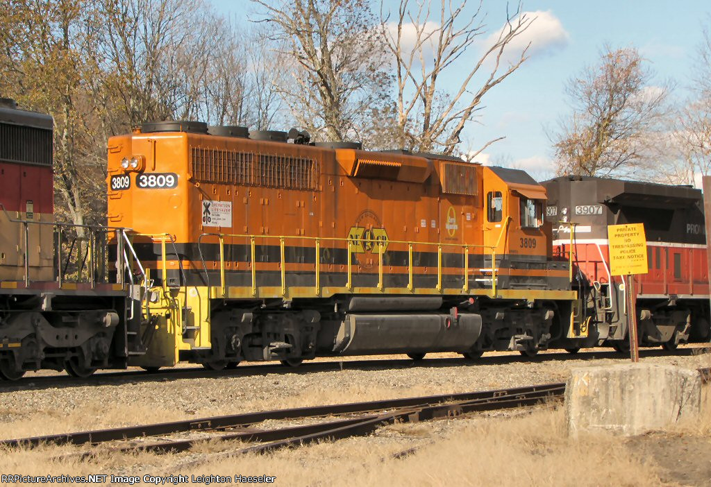 NECR 3809 between CSOR 3398 and PW 3907